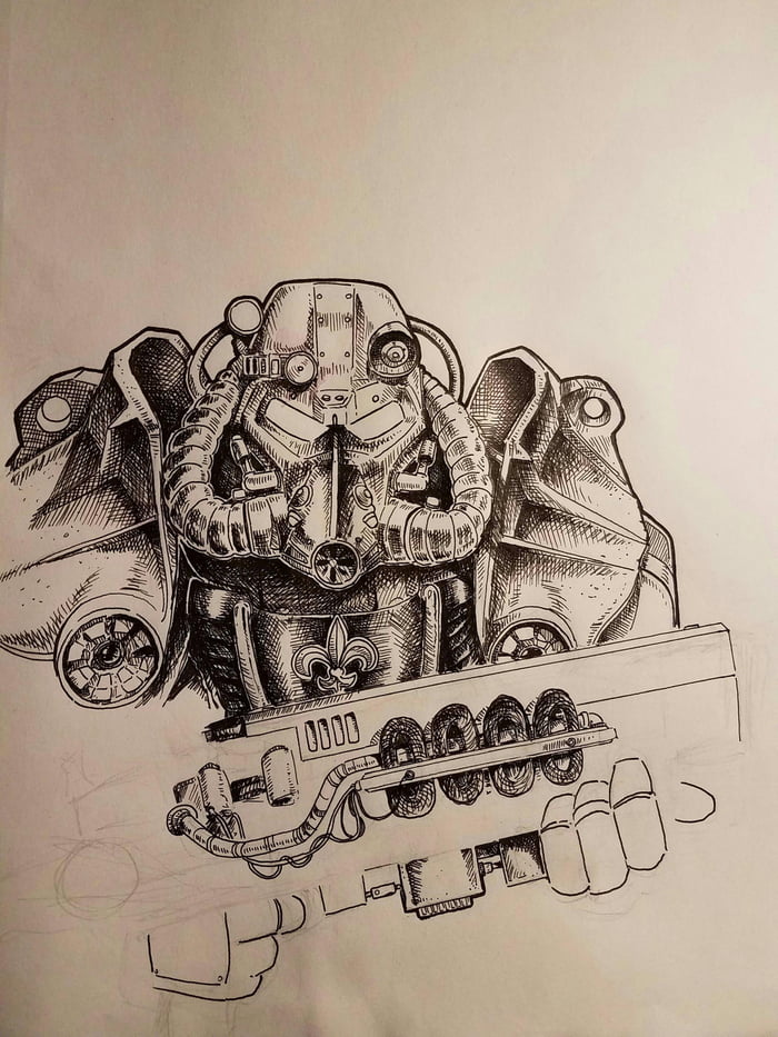 A piece of Fallout 5 concept art I've been working on. - 9GAG