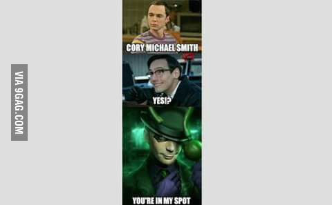 So Jim Parsons wants to play the Riddler - 9GAG