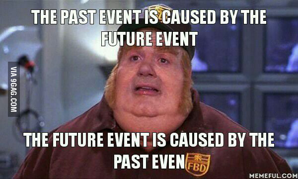 The bootstrap paradox blew my mind - 9GAG