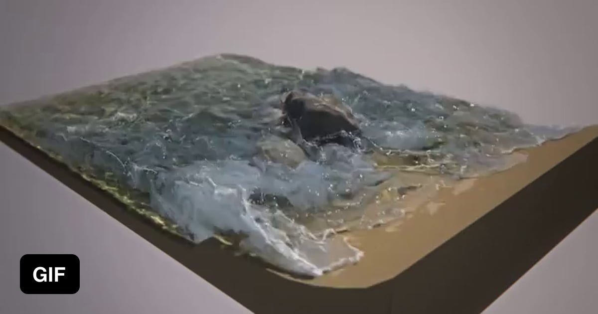 Amazing Water Simulation - 9GAG