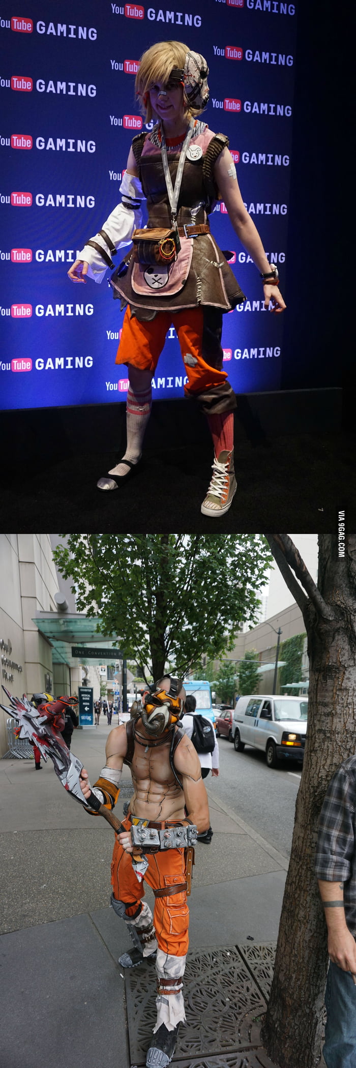 Amazing Tiny Tina and Psycho [Borderlands] - 9GAG