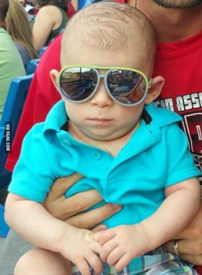May I introduce to you my nephew... The Vin Diesel baby! - 9GAG