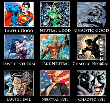 DC alignment ! What do you think ? - 9GAG