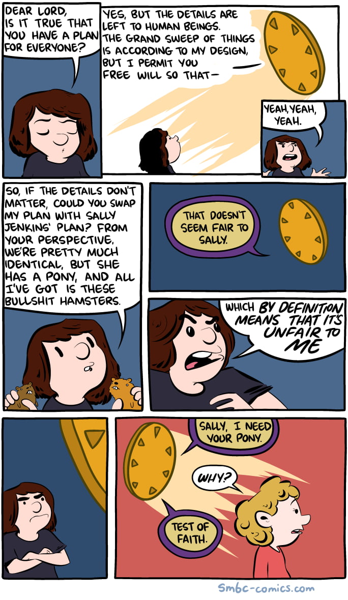 [SMBC] God's plan - 9GAG
