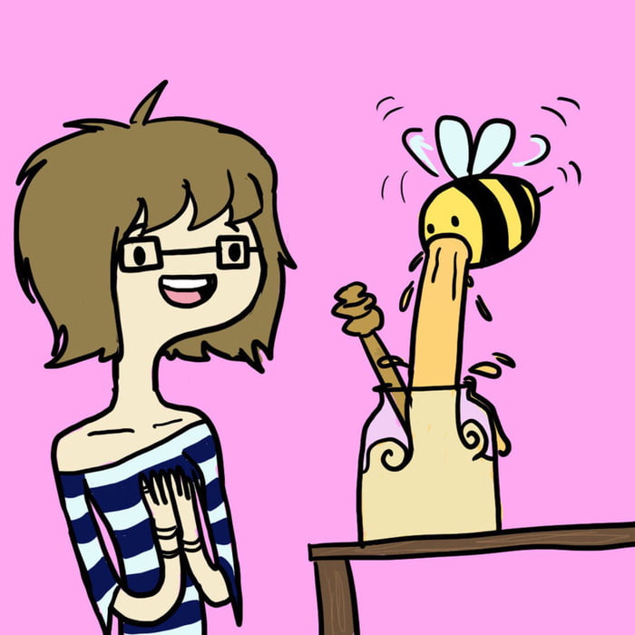 It doesn't sound really good when you call it bee vomit instead of ...