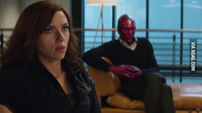 I can't get over Vision's sweater. - 9GAG