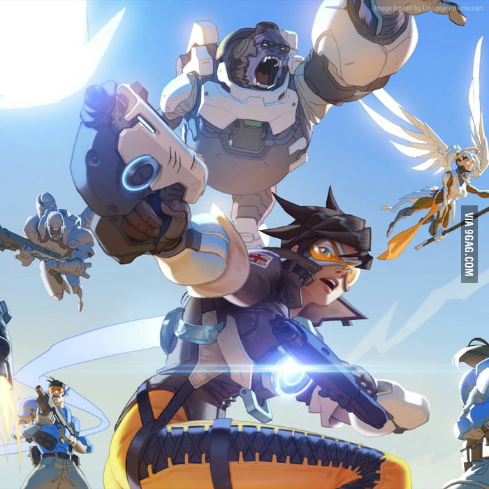 Not really in to the genre but, damn I have a huge crush on tracer. - 9GAG