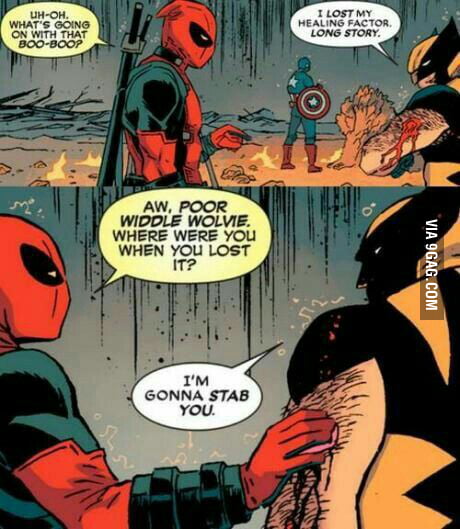 Bromance ( Deadpool and Wolverine) - 9GAG