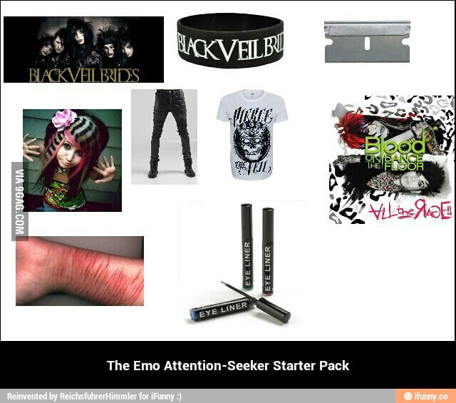 Your Emo starter pack - 9GAG