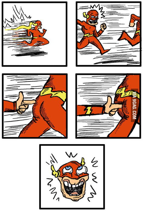 Flash... - 9GAG