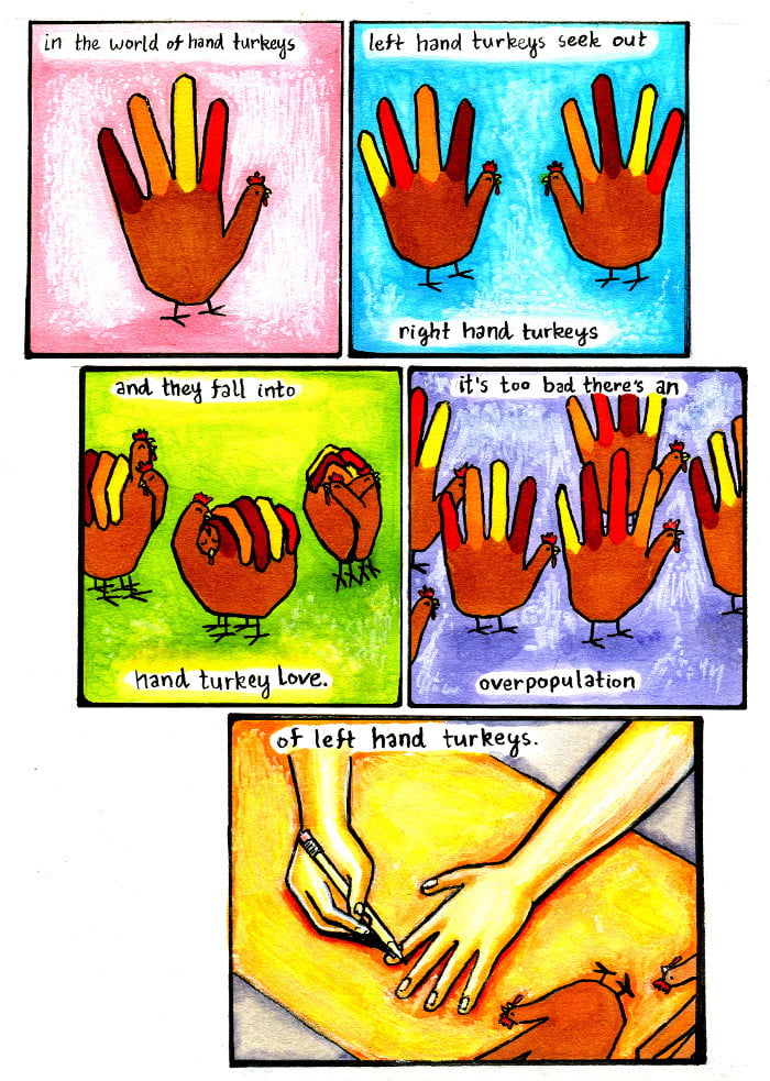 Hand Turkeys - 9GAG