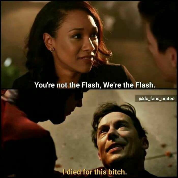 Iris you are NOT the flash - 9GAG