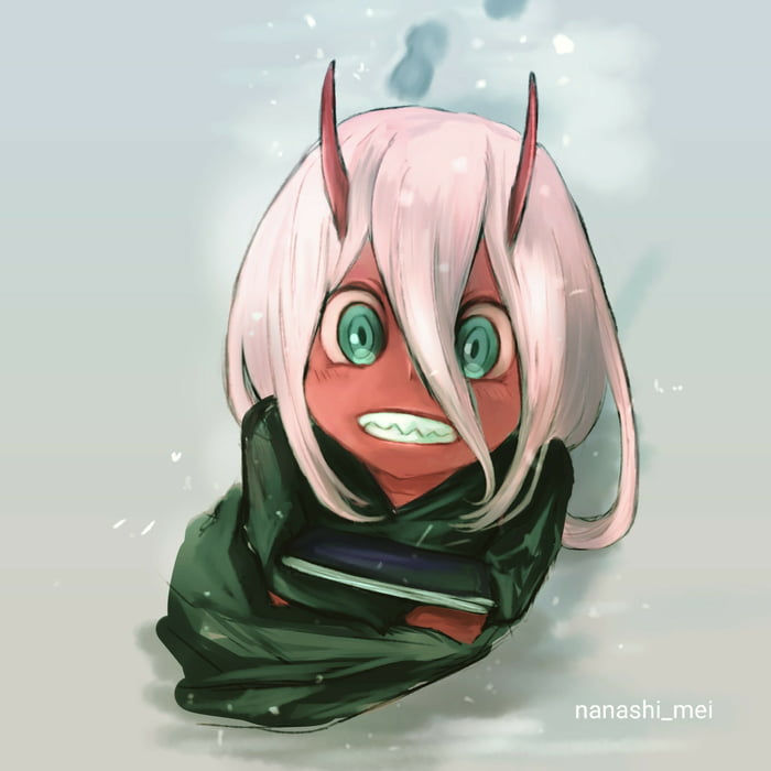 Smol Zero two :) - 9GAG
