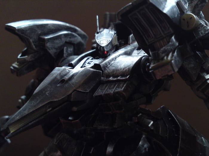 Armored Core 4 Supplice action figure with LED close up shot - 9GAG