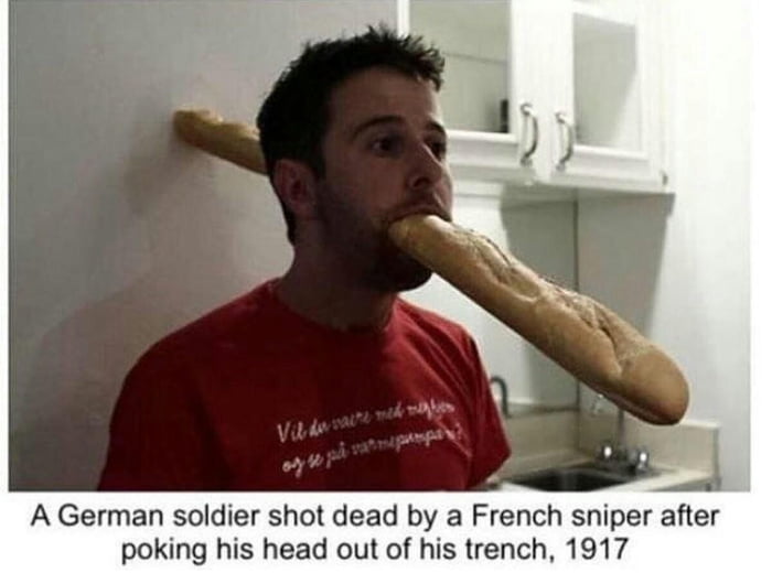 .95 cal baguette sniper! - 9GAG