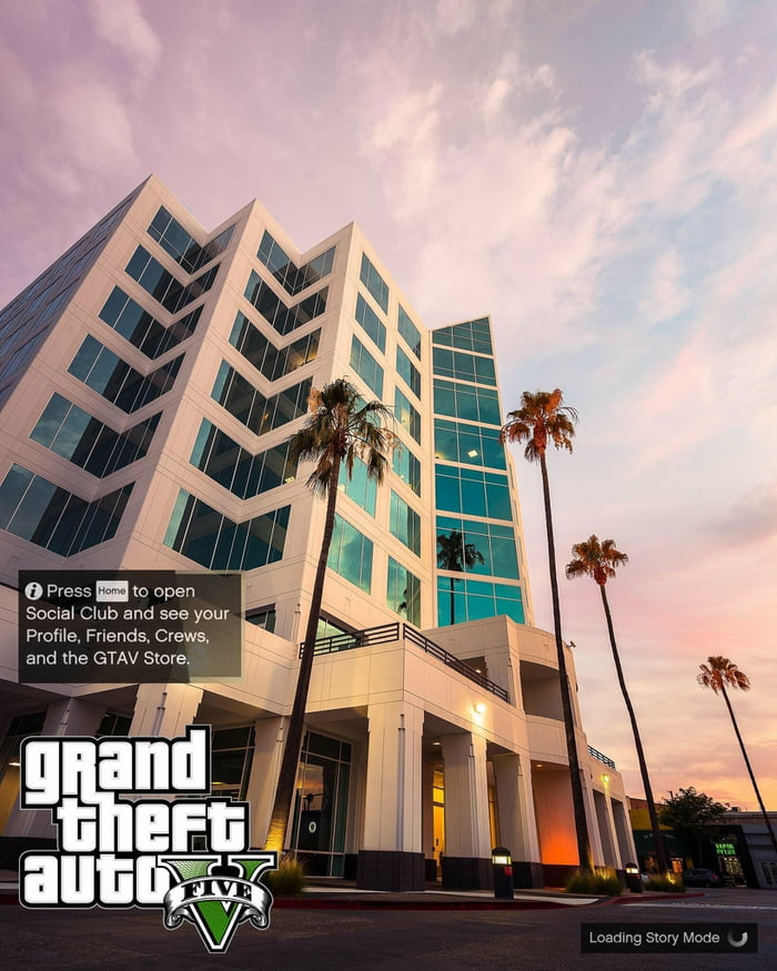 I took a photo, friend said it looked like a GTA loading screen... So I ...