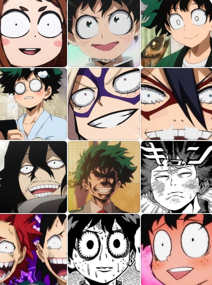 These facial expressions are one of the reasons why I love My Hero ...
