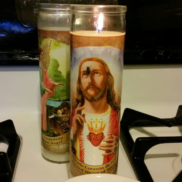 Jesus is about to smack the fly on his forehead - 9GAG