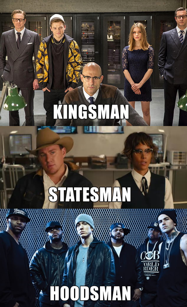 And the agents' code names are rappers' names - 9GAG