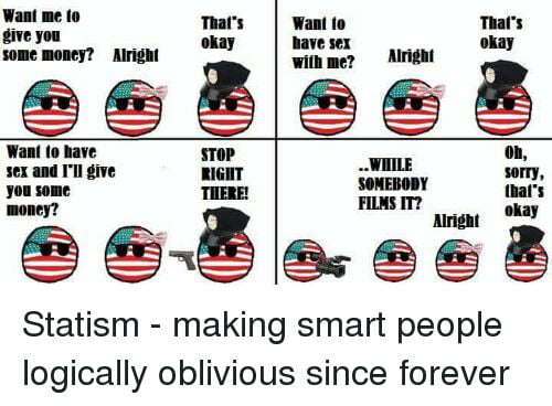 Statist logic - 9GAG