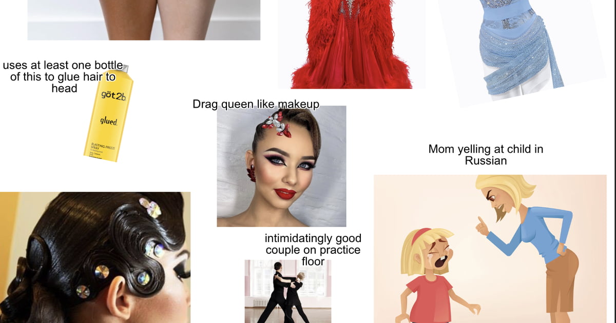 Ballroom dance competition starterpack meme - 9GAG