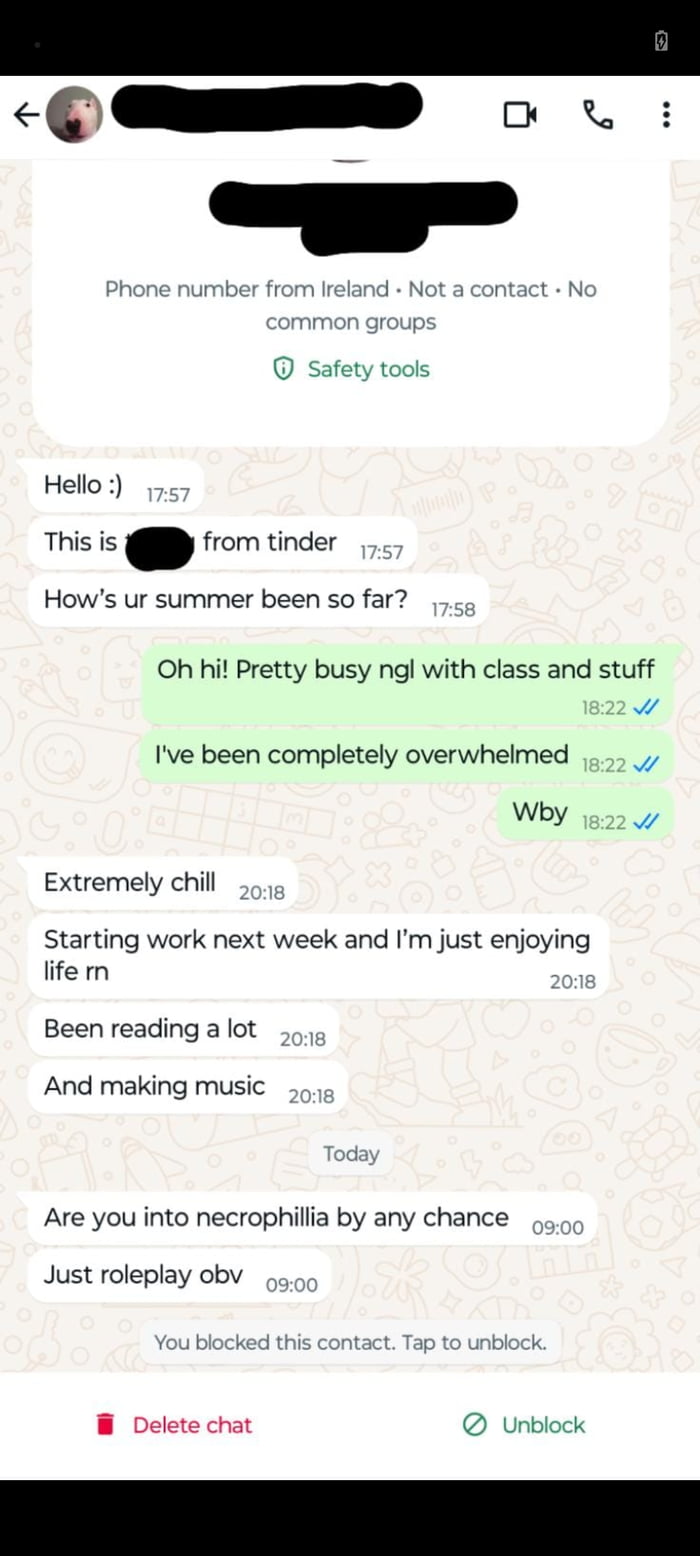 This man has single handedly made me decide to delete dating apps - 9GAG