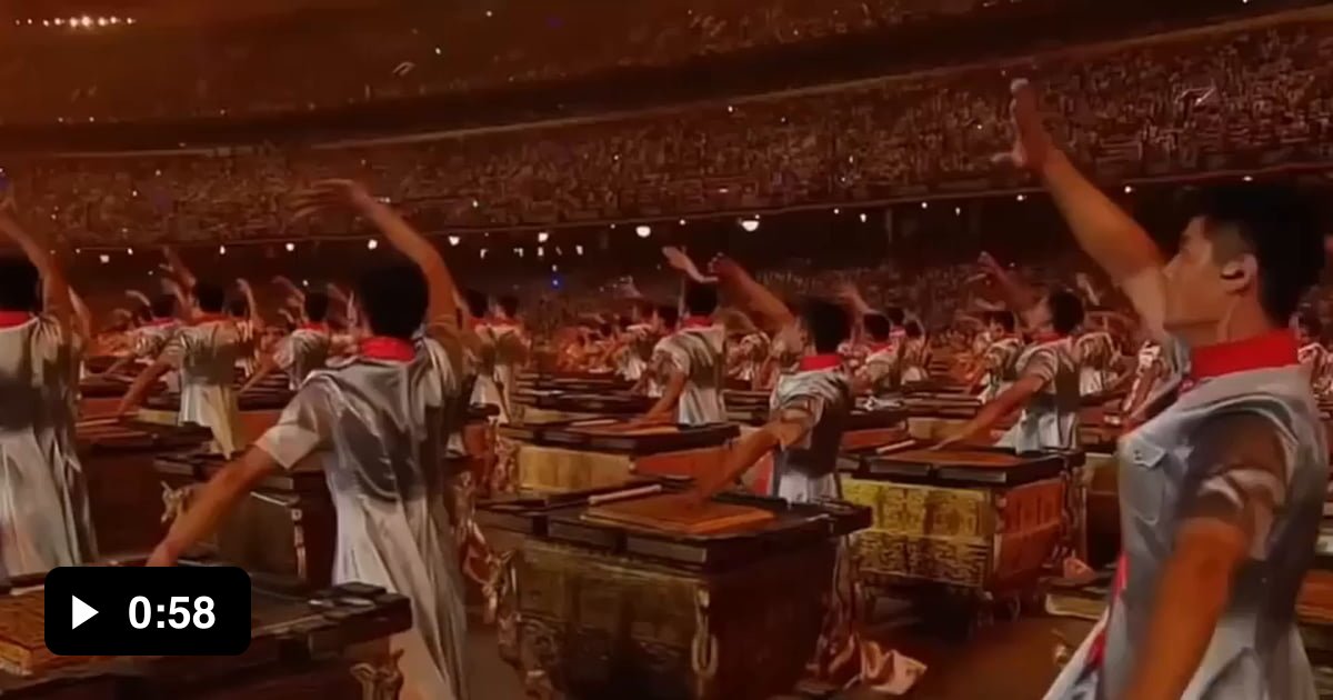 Olympics Beijing's incredible opening performance "🤯 - 9GAG