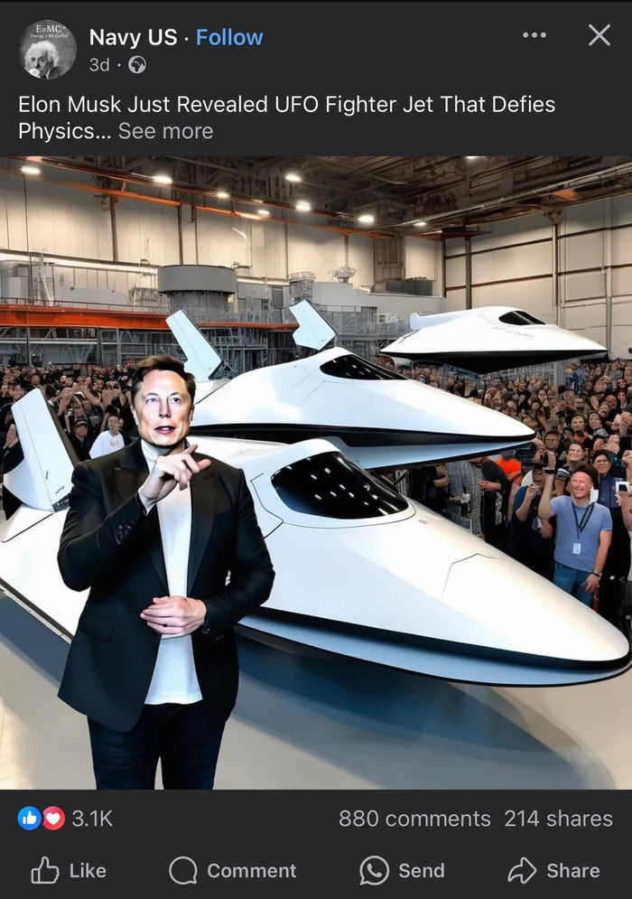 Facebook is filled with nothing but fake AI posts - 9GAG