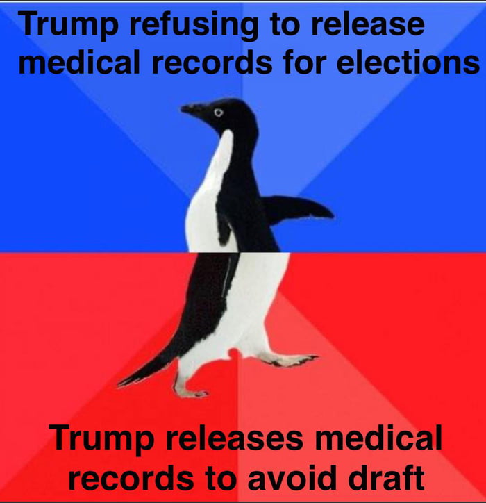 Bone spurs and a grazed ear, really? - 9GAG