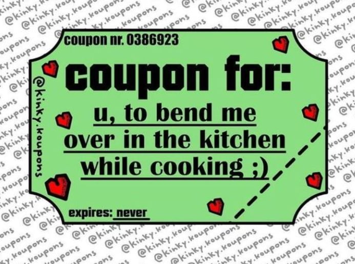 Here's your coupon sir :> - 9GAG