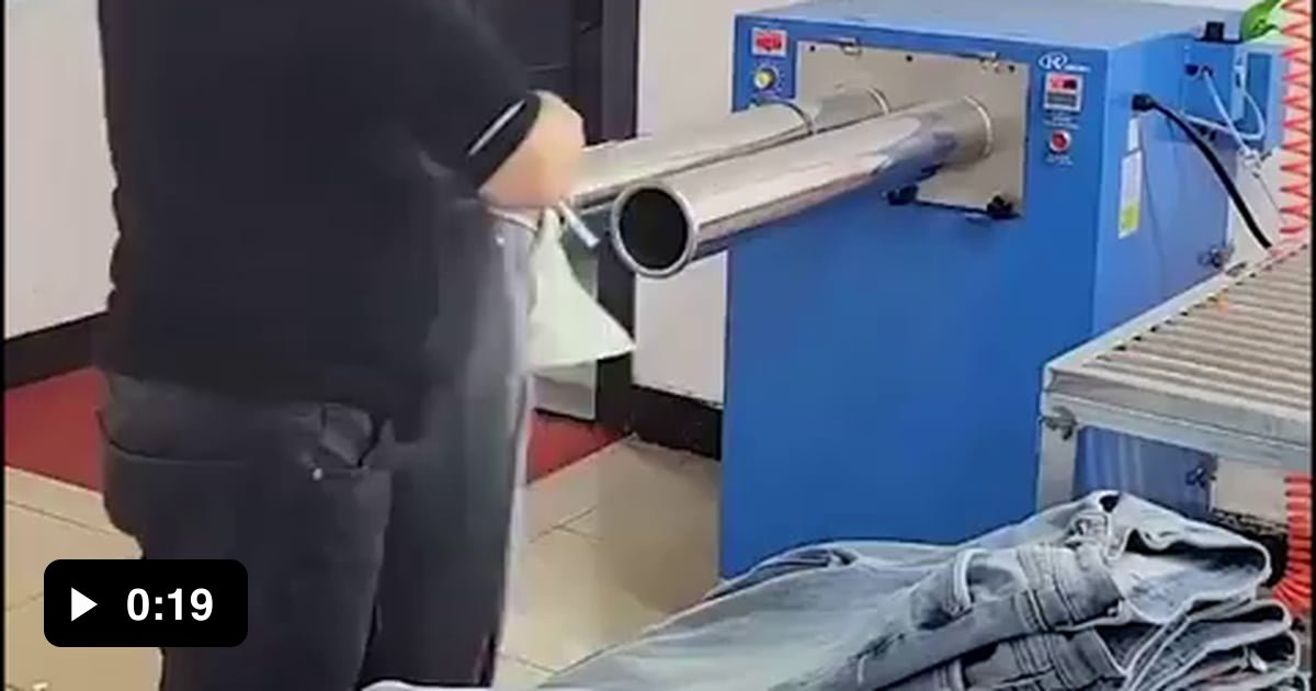 An Easy Jean Flipping Machine - 9GAG