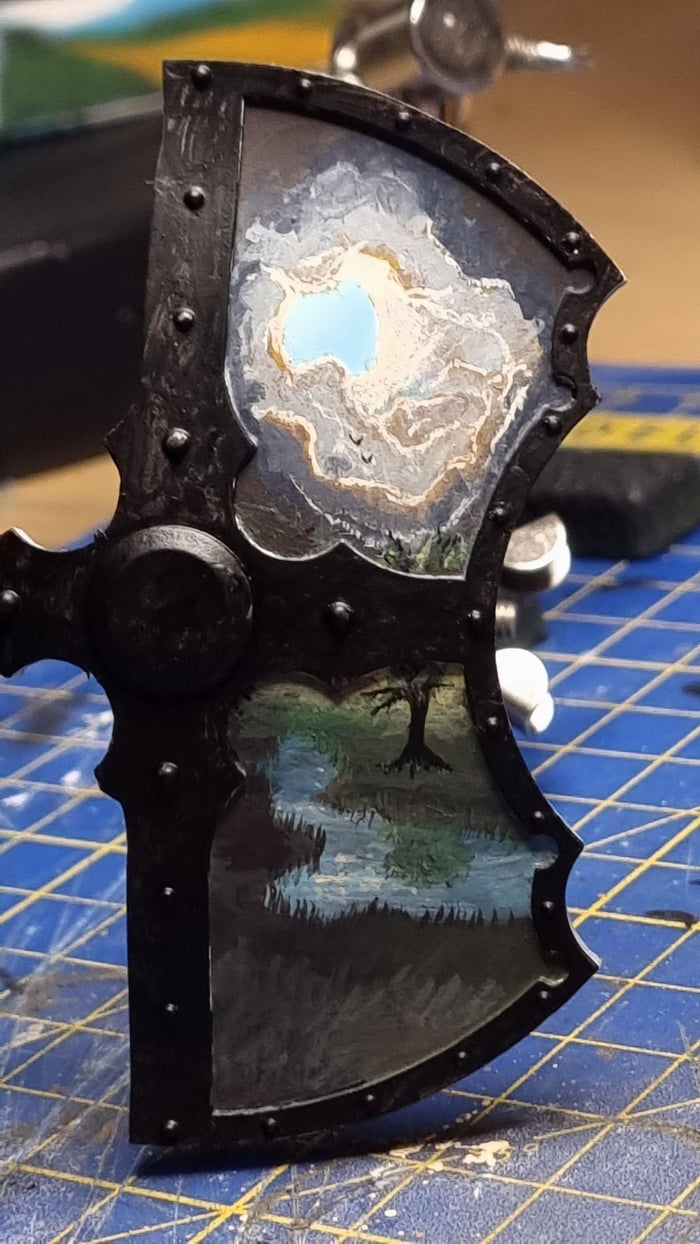 Knight Porphyrion Freehand! - 9GAG