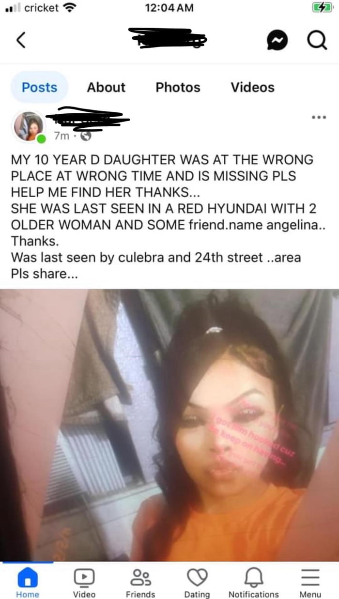 Missing 10 yr old looking like this - 9GAG