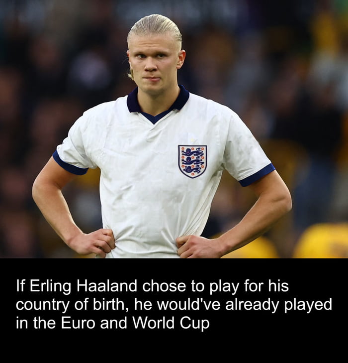 England could've actually won if he was their striker. It's sad that ...