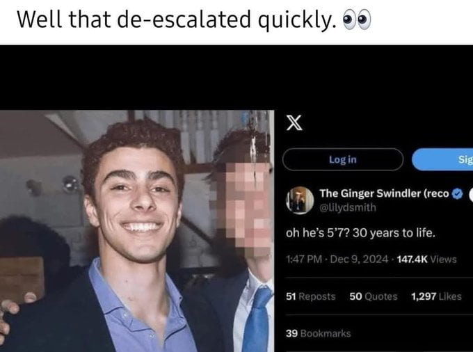 They found out his height - 9GAG