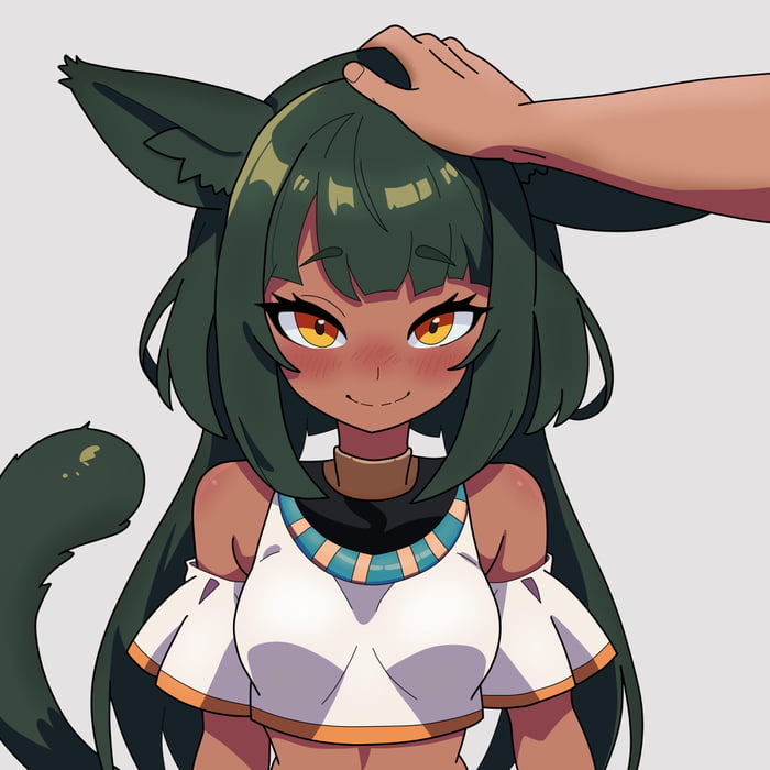 Anubis Headpat - 9GAG