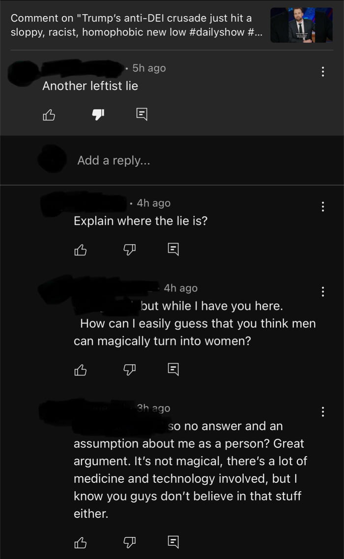 Spotted on a Daily Show Youtube Short - 9GAG