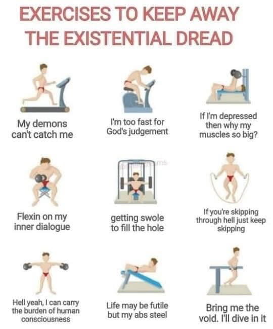 If the abyss stares back, stare back at it harder - 9GAG