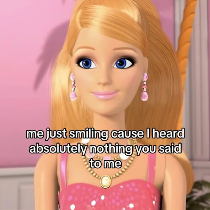 Just smiling and nodding, heard absolutely nothing - 9GAG