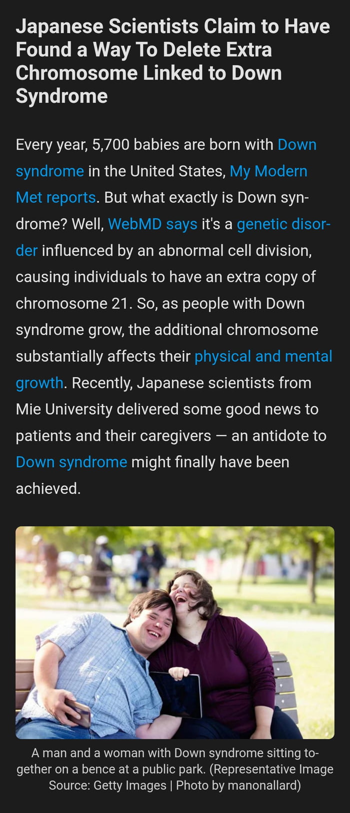 Japanese remove the extra chromosome - 9GAG