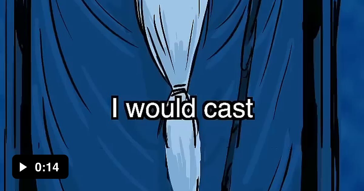 Damn he's such a great wizard. He didn't even need to cast fireball to roast him. - 9GAG