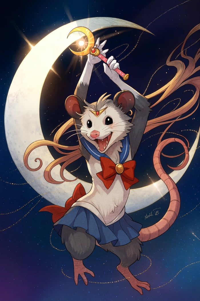 Kinderserien aus den 90er, Opossum Moon - 9GAG