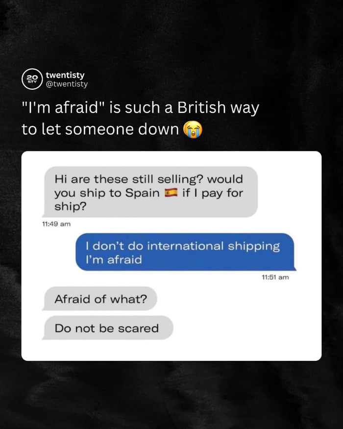 Lost in translation, British edition. - 9GAG