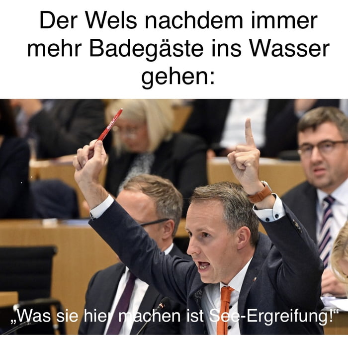 Weils grad so lustig ist muss man den Wels Hype noch auskosten. - 9GAG