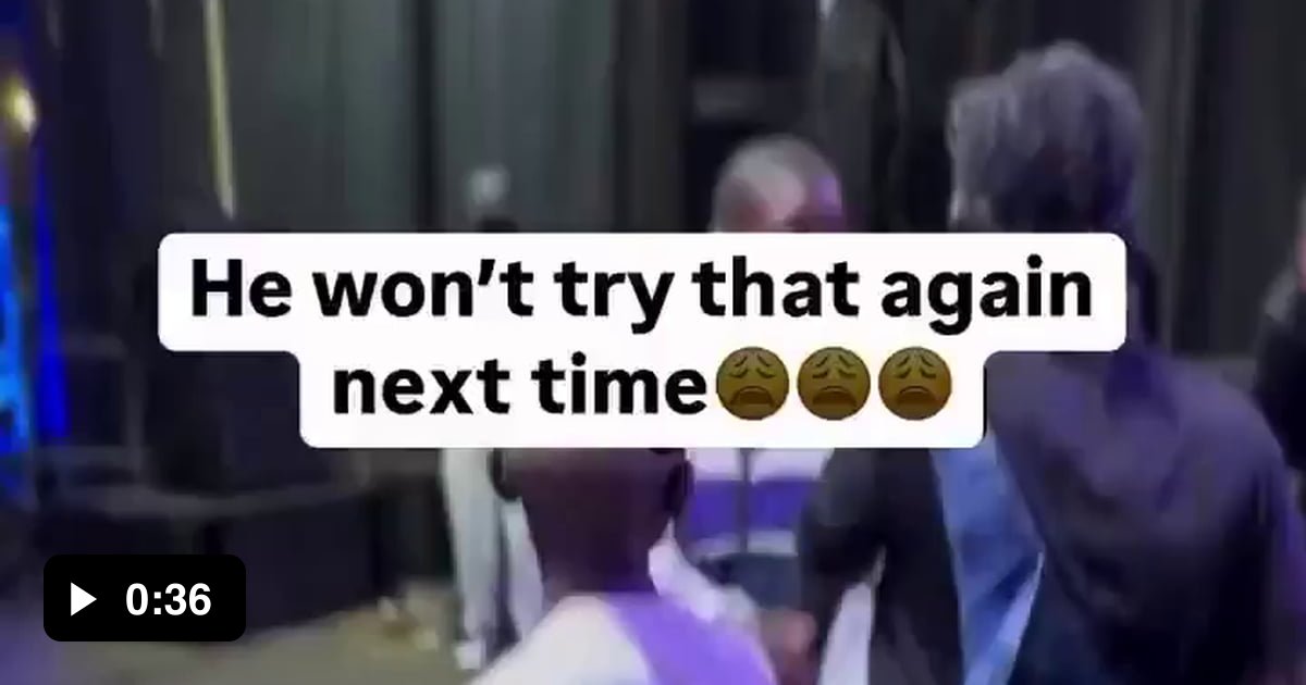 Stage dive attempt takes an unexpected turn - 9GAG