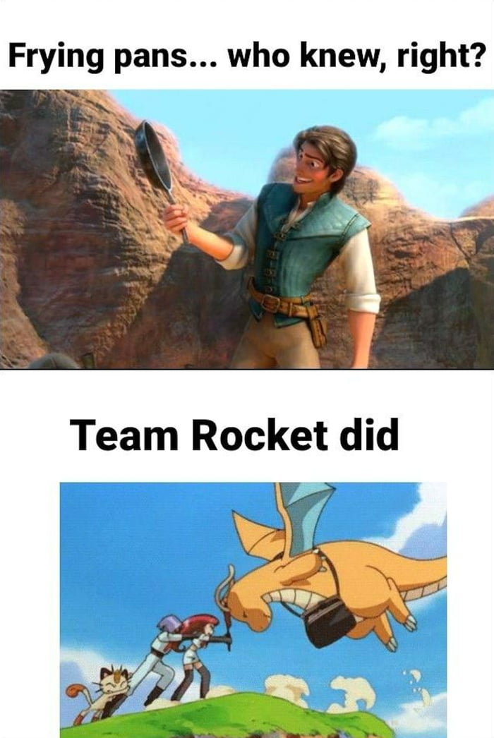 Turns out Team Rocket were the real innovators - 9GAG