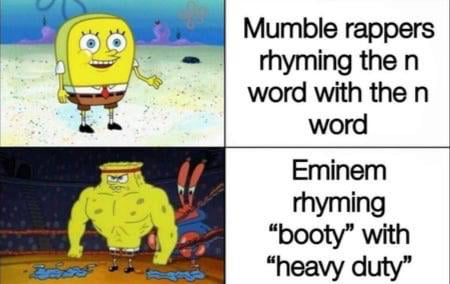 Eminem>mumble rappers - 9GAG