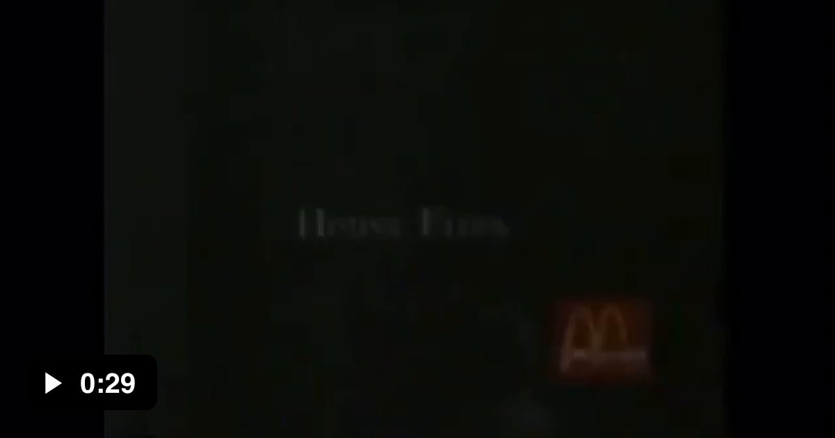 McDonald’s fire psa from the late 80s - 9GAG