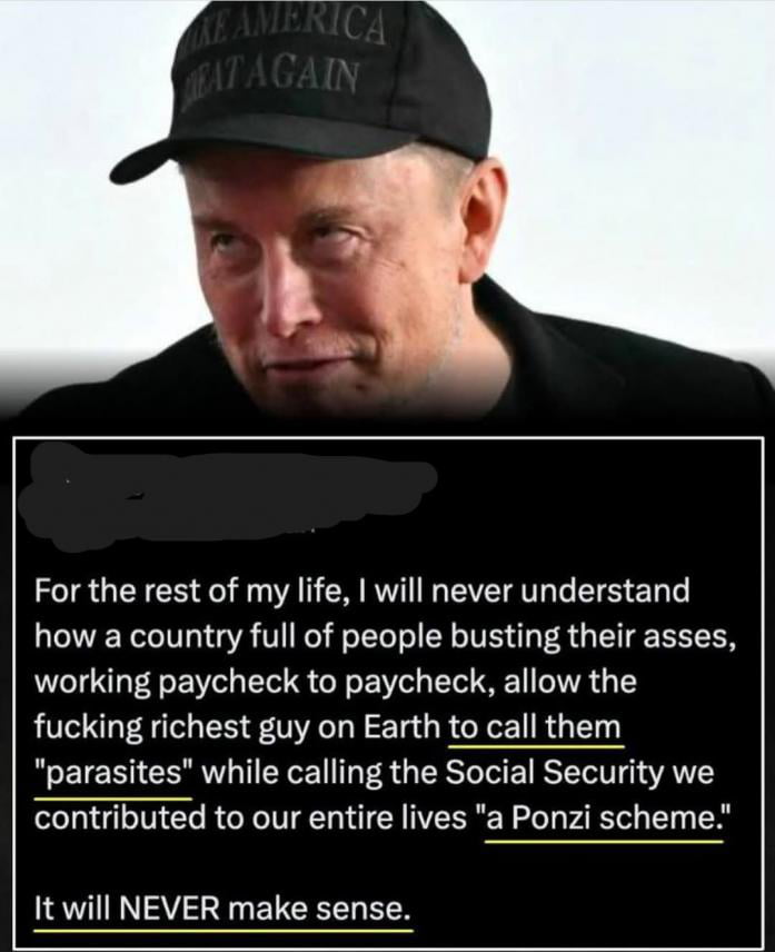 Maybe, just maybe its because none of us are geniuses and cannot grok it. - 9GAG