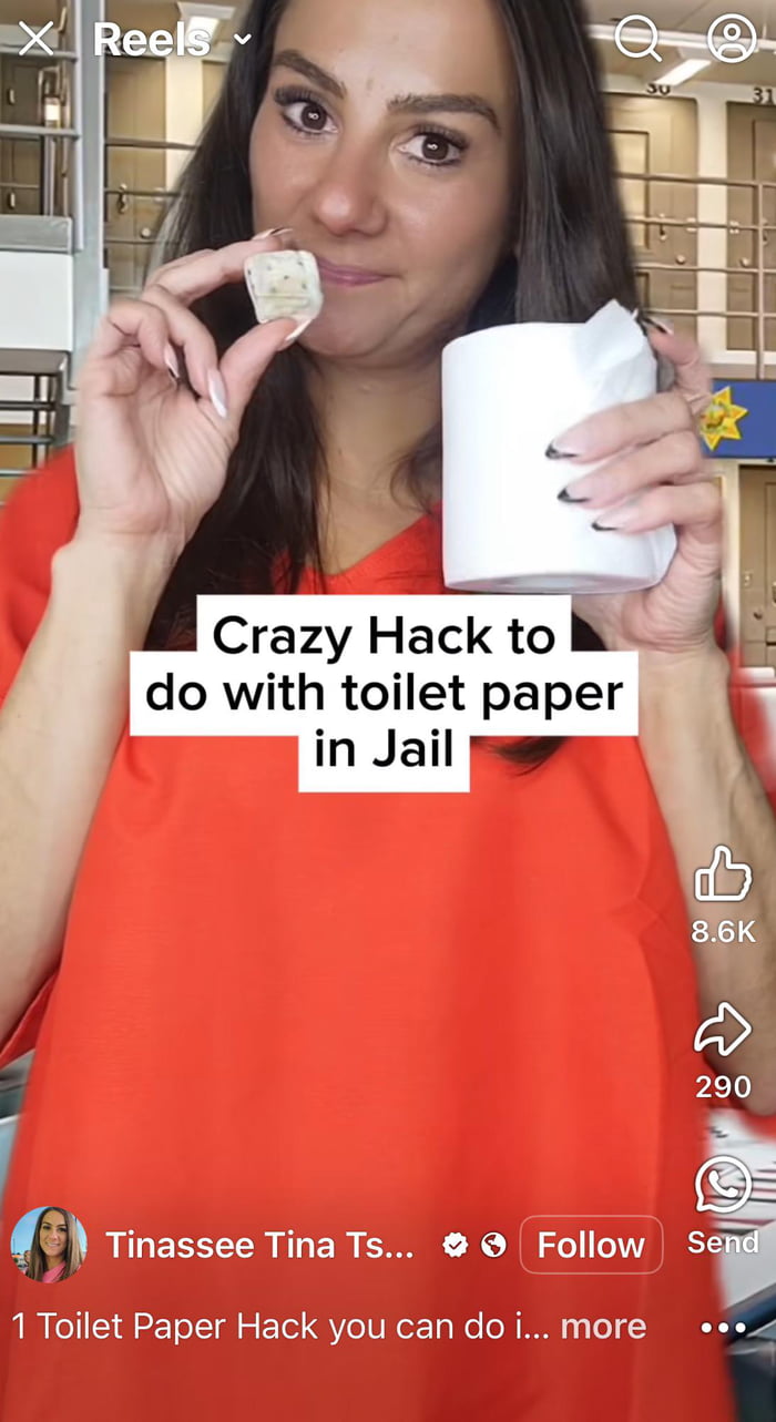 Privileged & Entitled Girls Using Fake Prison Backgrounds While Wearing Orange To Get Views - 9GAG